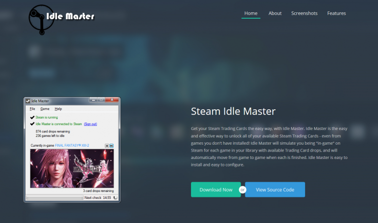 Печалете од вашите Steam игри со Idle Master ⋆ IT.mk