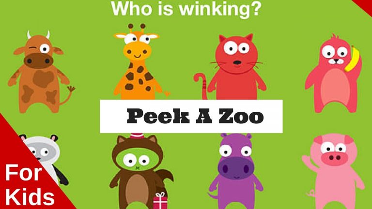 Peek-a-Zoo ги учи најмладите за најразлични животни, емоции, активности ...