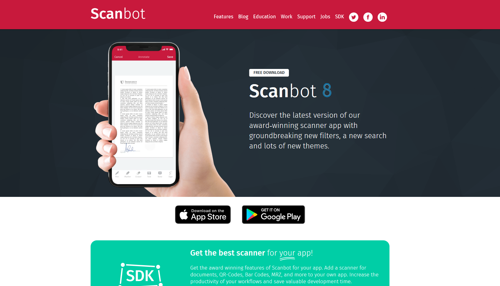 Паметно скенирање документи со Scanbot 8 ⋆ IT.mk
