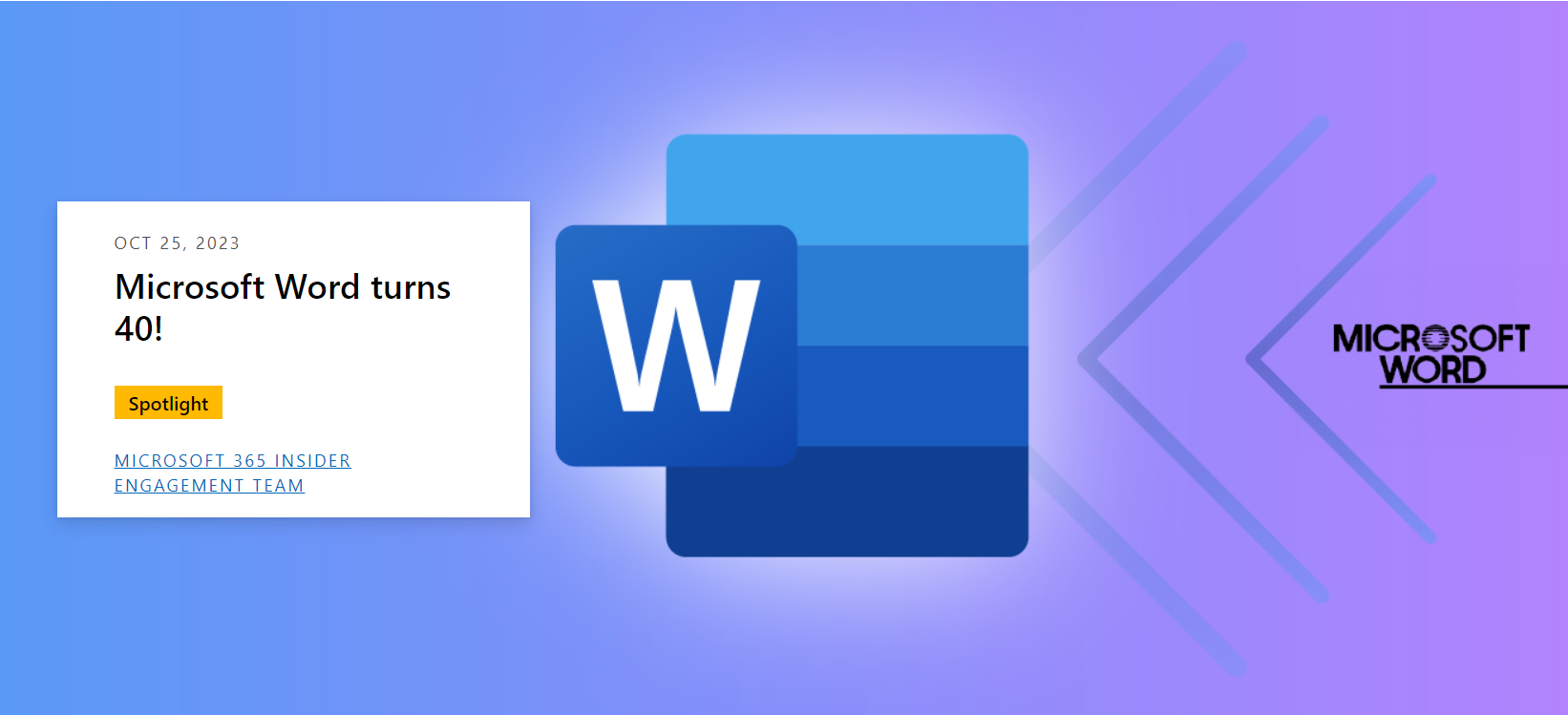 Среќен 40-ти роденден Microsoft Word ⋆ IT.mk