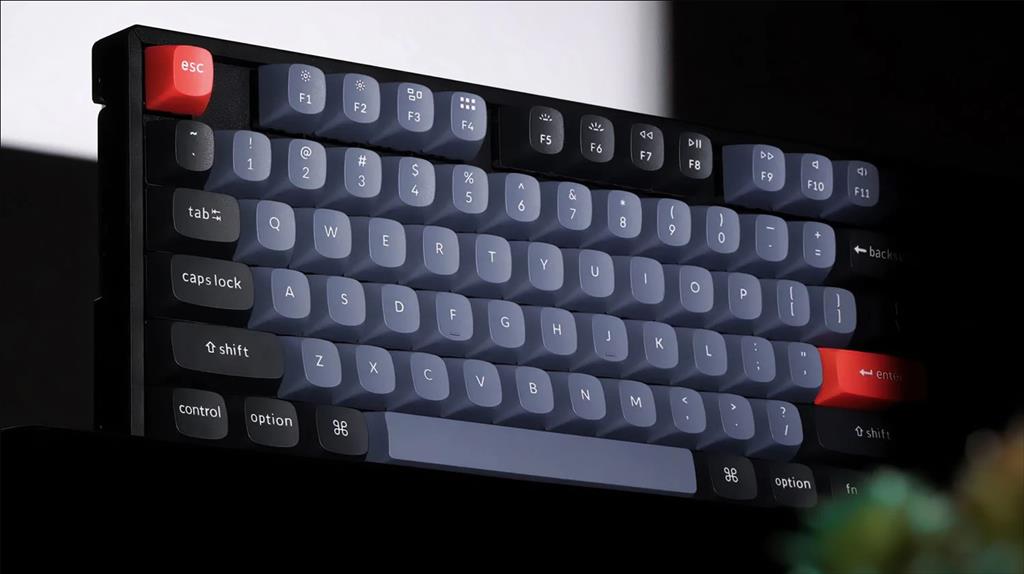 KEYBOARD MECHANICAL KEYCHRON K8 PRO HS ALUMINIUM RGB LED TKL Gateron G ...
