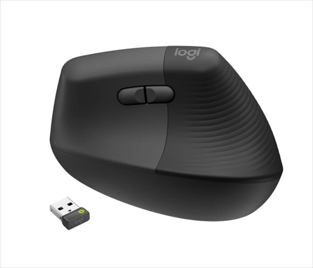 MOUSE WIRELESS LOGITECH LIFT VERTICAL ERGONOMIC OPTICAL w/ Bluetooth ...