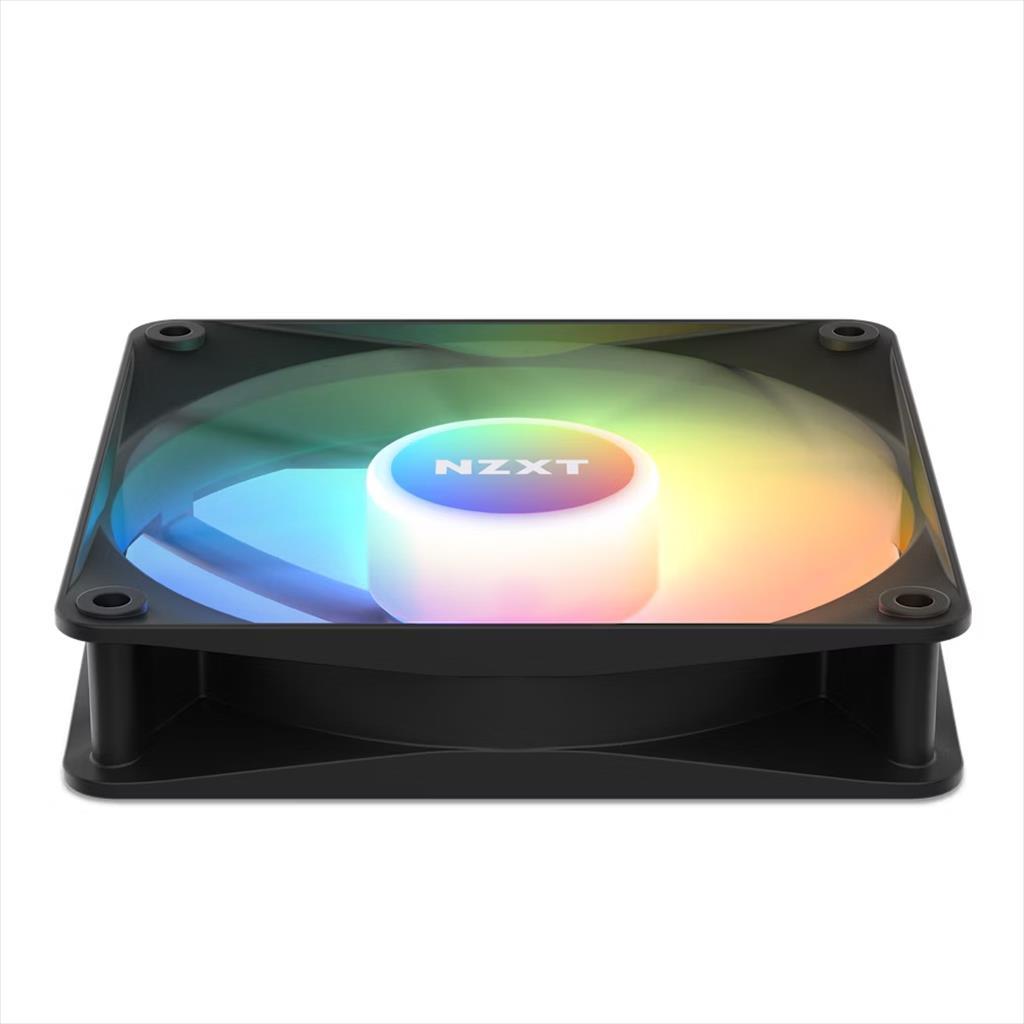 COOLERS CASE FAN 120mm NZXT F120 RGB CORE Black PWM, Static Pressure, 1 ...