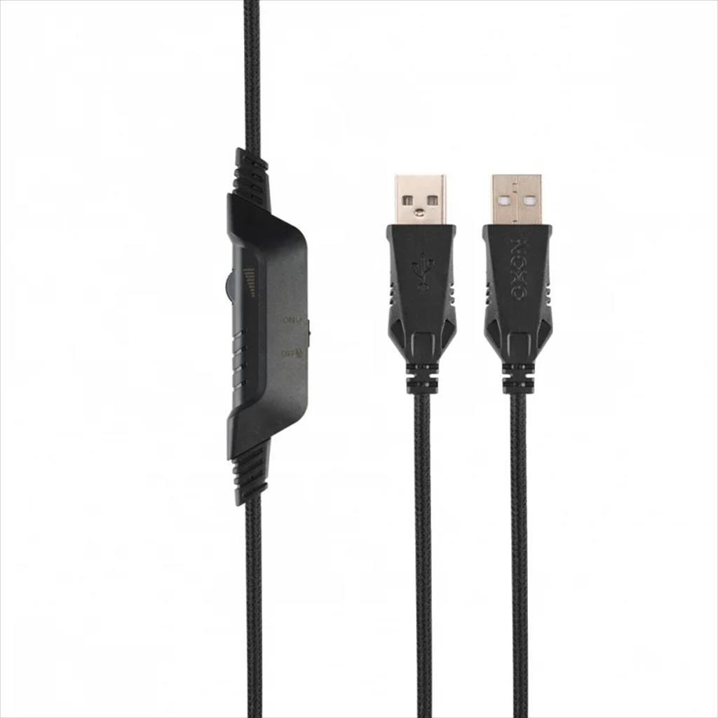 HEADPHONE NOXO APEX GAMING HEADSET, FLEXIBLE MICROPHONE, USB, VIRTUAL 7 ...