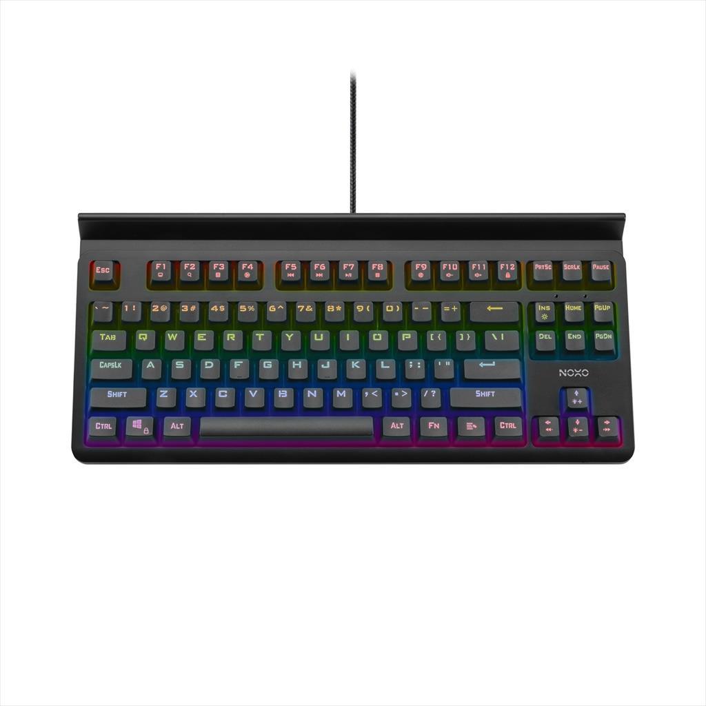 KEYBOARD MECHANICAL NOXO SPECTER, GAMING KEYBOARD TACTILE, USB, RAINBOW ...