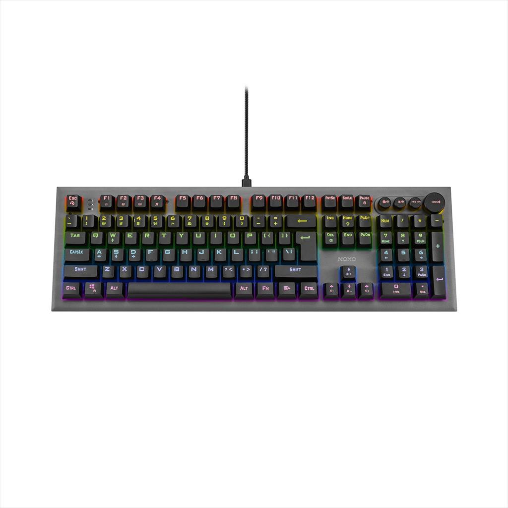 KEYBOARD MECHANICAL NOXO CONQUEROR, GAMING KEYBOARD TACTILE, USB ...