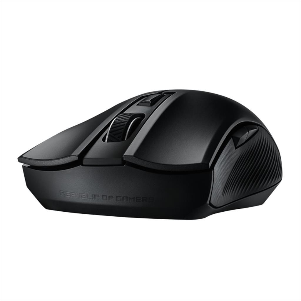 MOUSE WIRELESS USB ASUS ROG STRIX CARRY w/bluetooth, x2 Omron switches ...