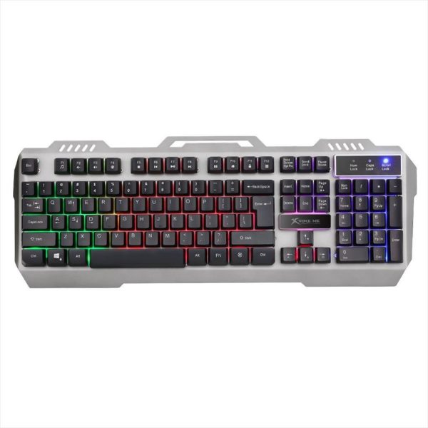 KEYBOARD WIRED USB XTRIKE ME KB505, 5 color rainbow backlight ⋆ IT.mk
