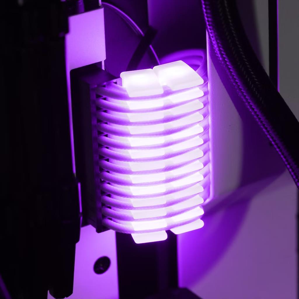 NZXT HUE 2 Cable Comb RGB 2x 24-Pin, 5x 8-Pin, AH-2PCCA-01 ⋆ IT.mk