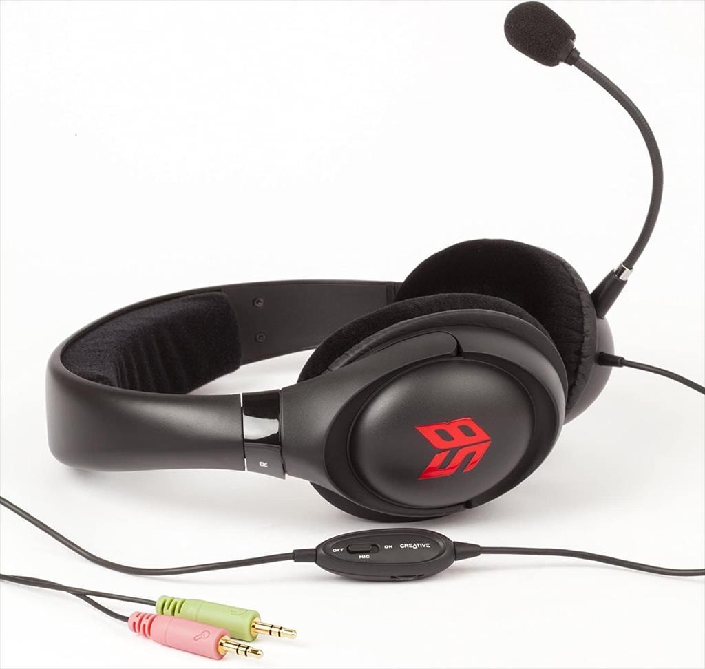 HEADPHONES CREATIVE SOUND BLASTER BLAZE w/Microphone 2x3.5mm ⋆ IT.mk