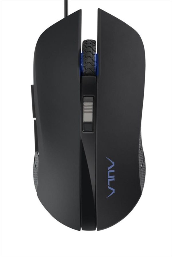 MOUSE WIRED AULA , Obsidian Gaming Mouse, 4 colors,USB, 2400DPI, Black ...
