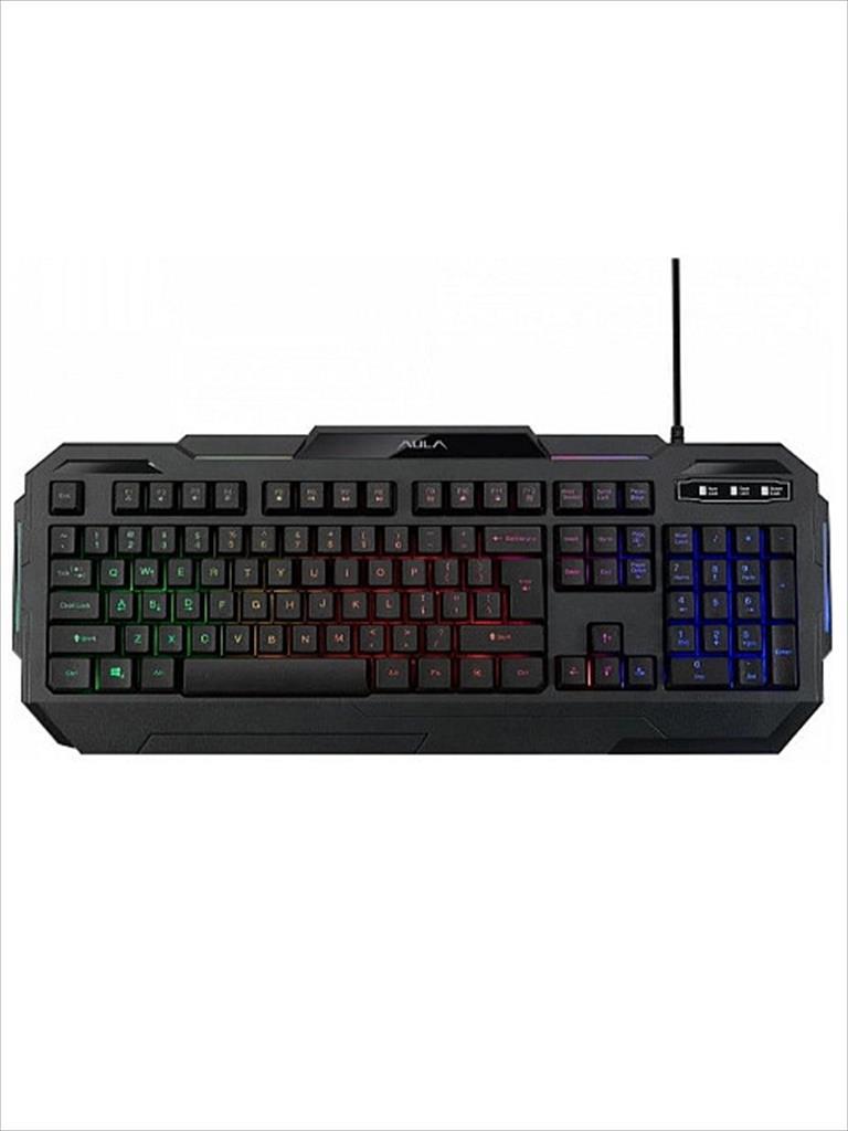 KEYBOARD WIRED USB AULA TERMINUS Rainbow Illuminated Black, 291798 ⋆ IT.mk