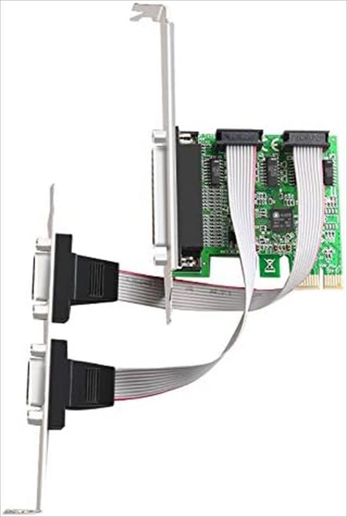 CONVERTOR PCI-E TO COM X2 + 1x PARALLEL, TXB099, Chipset:AX99100 ⋆ IT.mk