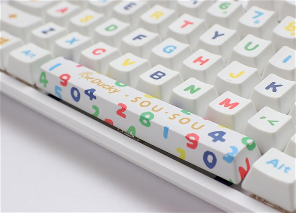 KEYBOARD MECHANICAL DUCKY x SOU. SOU ONE 2 MINI RGB 60% PBT Double-shot ...