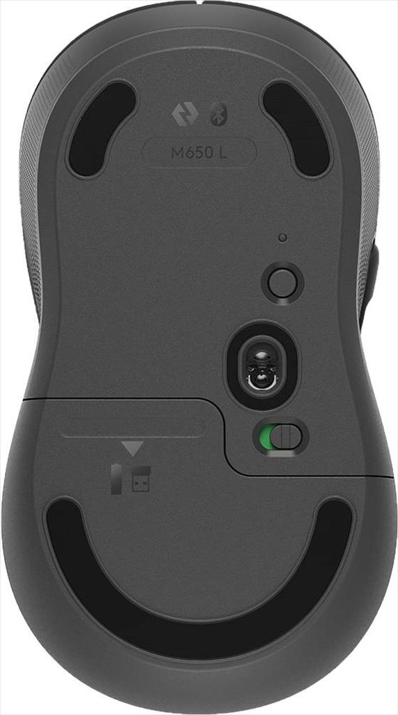 MOUSE WIRELESS USB LOGITECH M650 L (for large-sized hands) Graphite ...