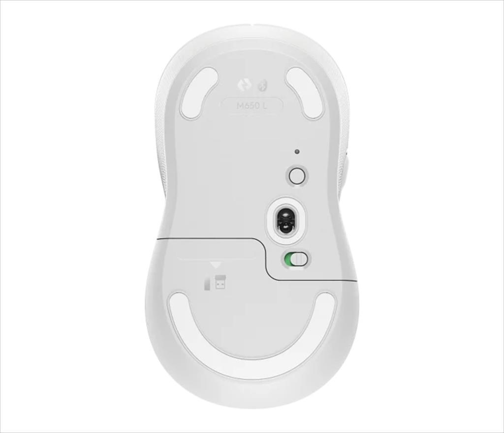 MOUSE WIRELESS USB LOGITECH M650 L (for large-sized hands) Off-White ...