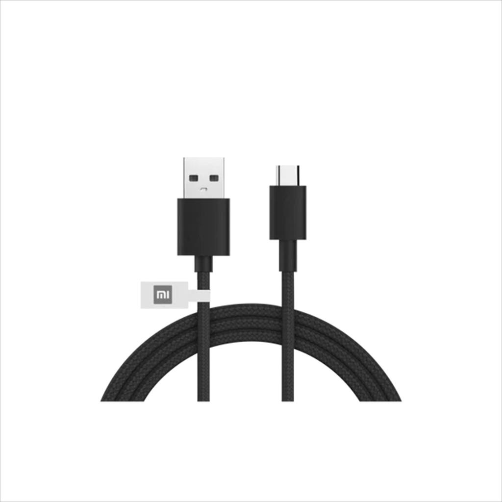 CABLES XIAOMI USB 2.0 AM - TYPE-C M BRAIDED BLACK 1m ⋆ IT.mk