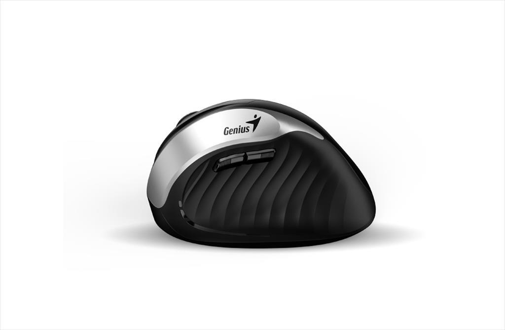 MOUSE WIRELESS USB GENIUS ERGO 8250S Silver Gray ⋆ IT.mk
