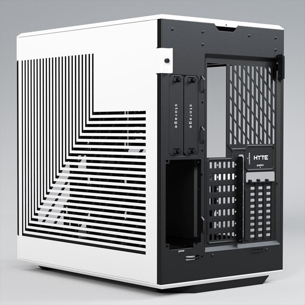 CASE HYTE E-ATX Mid-Tower Y60, x3 Tempered glass (panoramic), 3x 120mm ...