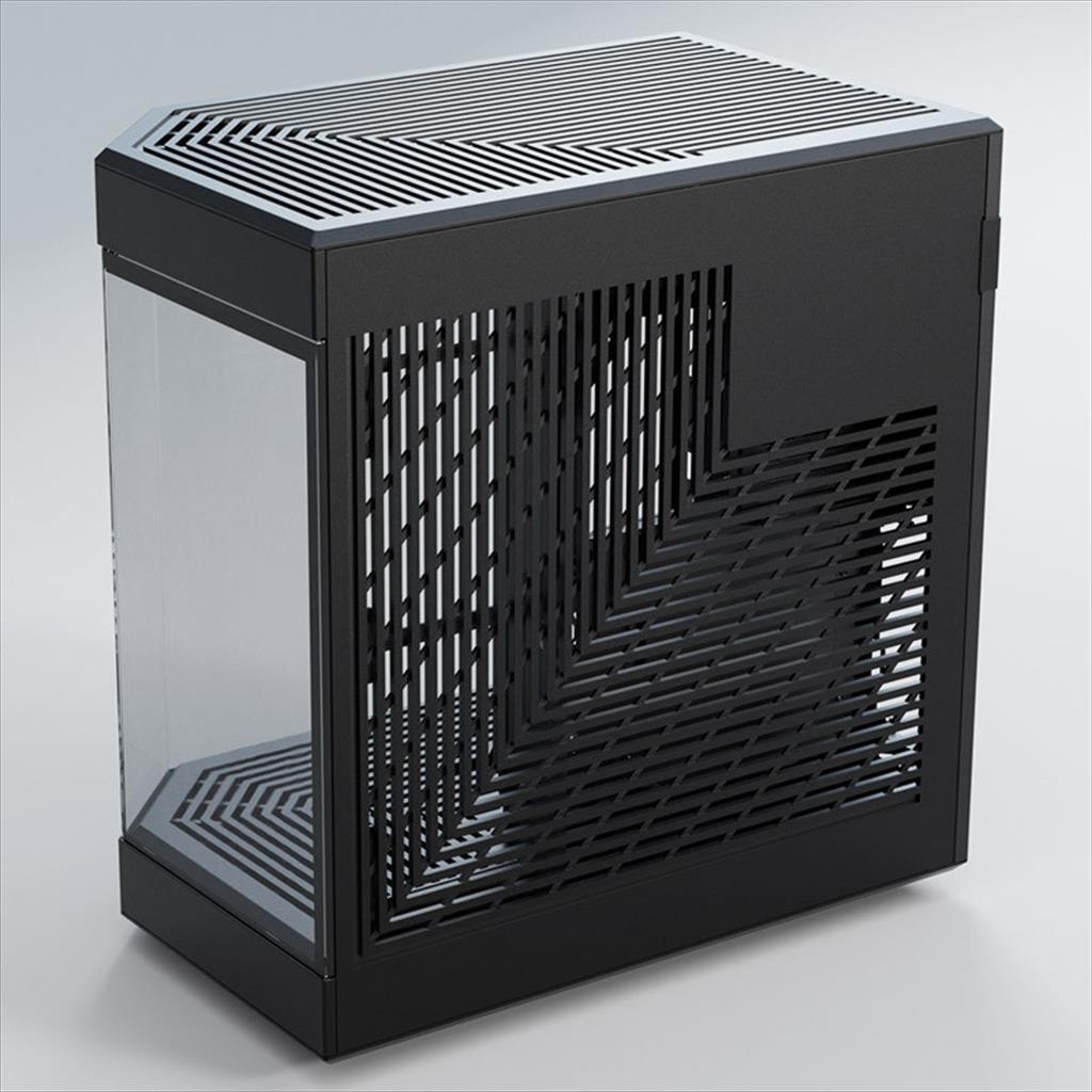 CASE HYTE E-ATX Mid-Tower Y60, x3 Tempered glass (panoramic), 3x 120mm ...