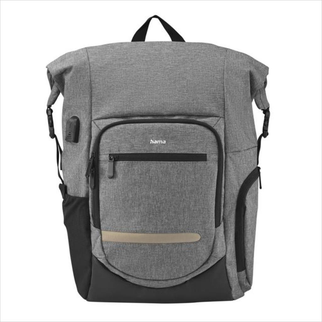 BAG HAMA "Terra" BACKPACK GRAY capacity 21L (15,6" LAPTOP), 217239 ⋆ IT.mk
