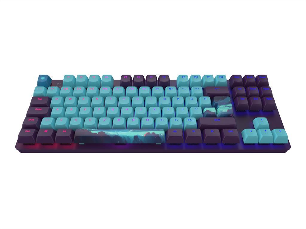 KEYBOARD MECHANICAL DARK PROJECT 87 NIGHT SKY TKL RGB linear G3ms ...