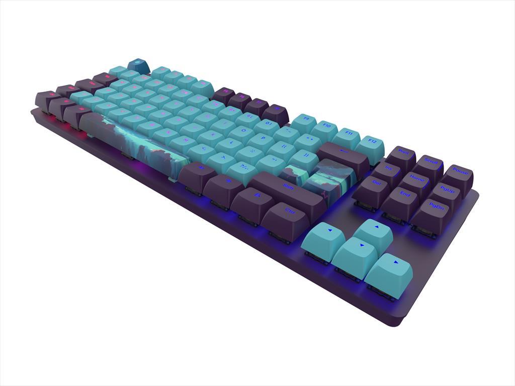 KEYBOARD MECHANICAL DARK PROJECT 87 NIGHT SKY TKL RGB linear G3ms ...