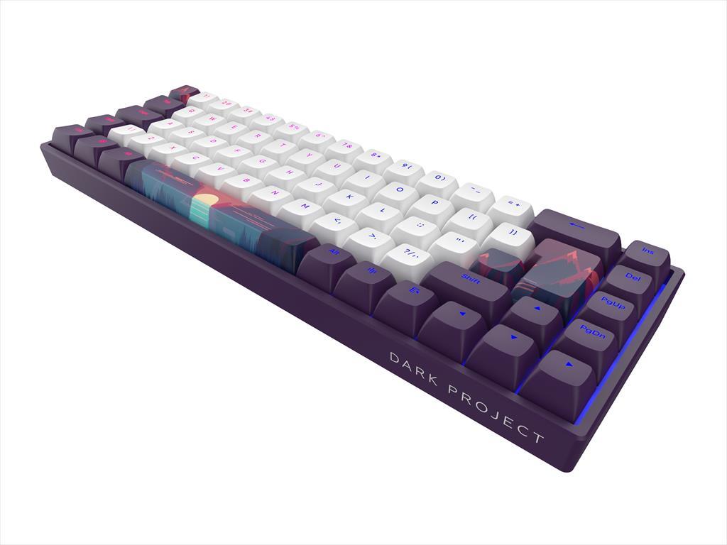 KEYBOARD MECHANICAL DARK PROJECT DPP68 SUNRISE 65% HS RGB linear G3ms ...