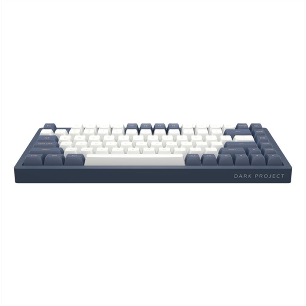 KEYBOARD MECHANICAL DARK PROJECT KD83A IVORY/NAVY BLUE 75% HS RGB ...
