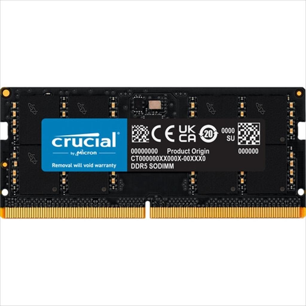 RAM SO DIMM DDR5 32GB 5600Mhz CL46 Crucial CT32G56C46S5 ⋆ IT.mk