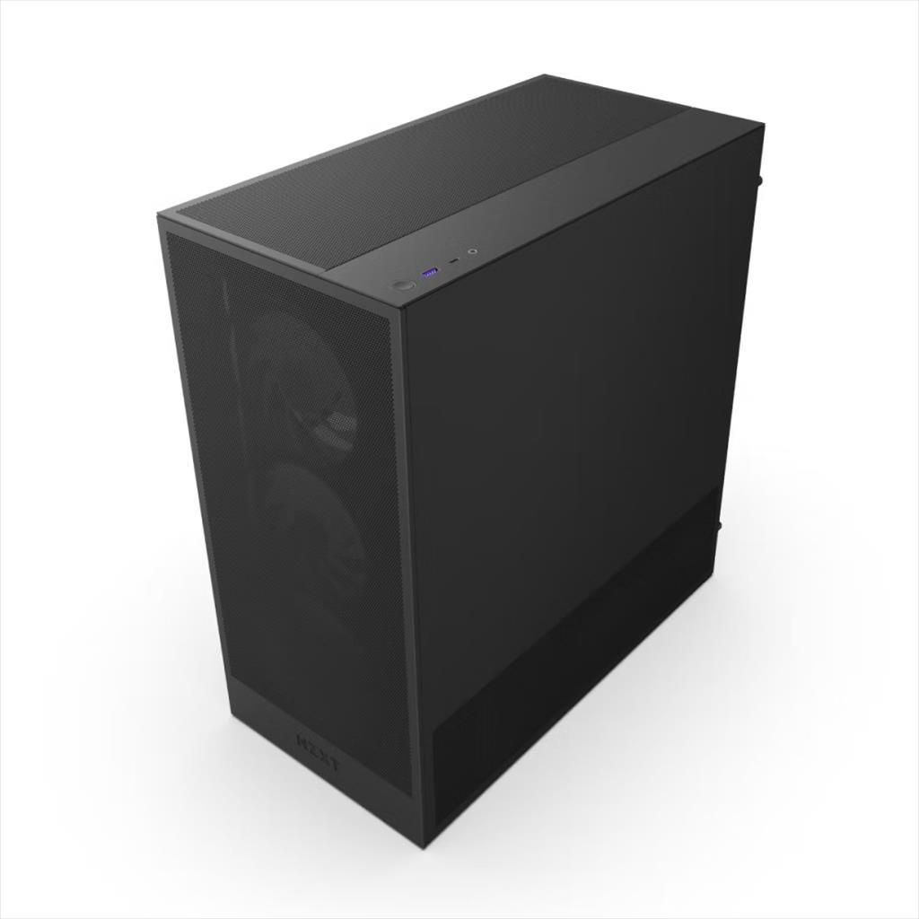 CASE NZXT E-ATX Mid-Tower H5 FLOW RGB (2024) w/Mesh Front & top MESH ...