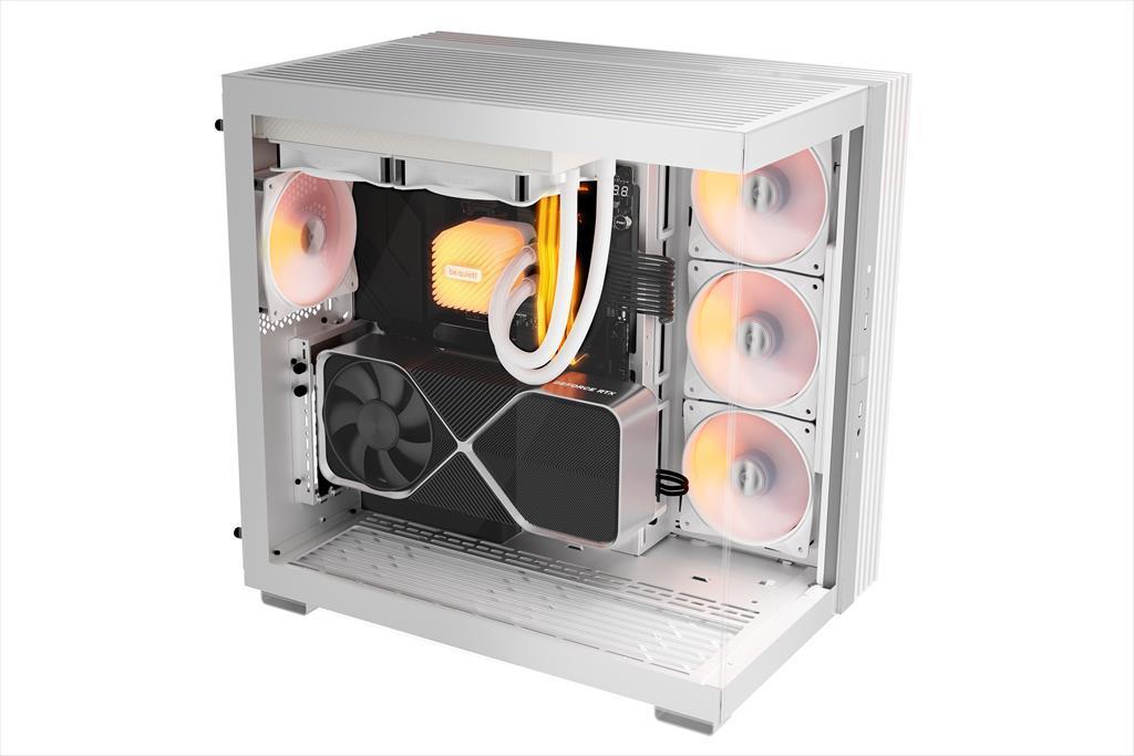 CASE BE QUIET! ATX Mid-Tower Light Base 600 LX, w/2x Tempered glass, 4x ...
