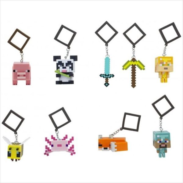 KEY CHAIN PALADONE MINECRAFT- BACKPACK BUDDIES SERIES 2 PP10501MCFV2 ⋆ ...