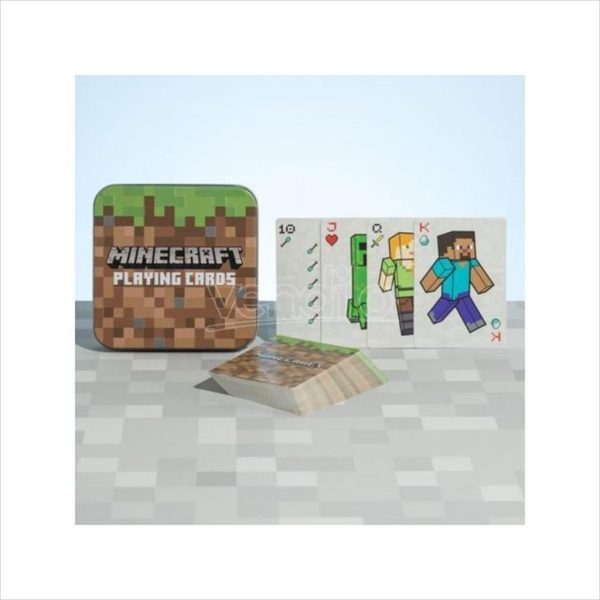 PLAYING CARDS PALADONE MINECRAFT PP6587MCFV2 ⋆ IT.mk