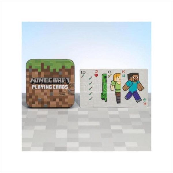 PLAYING CARDS PALADONE MINECRAFT PP6587MCFV2 ⋆ IT.mk