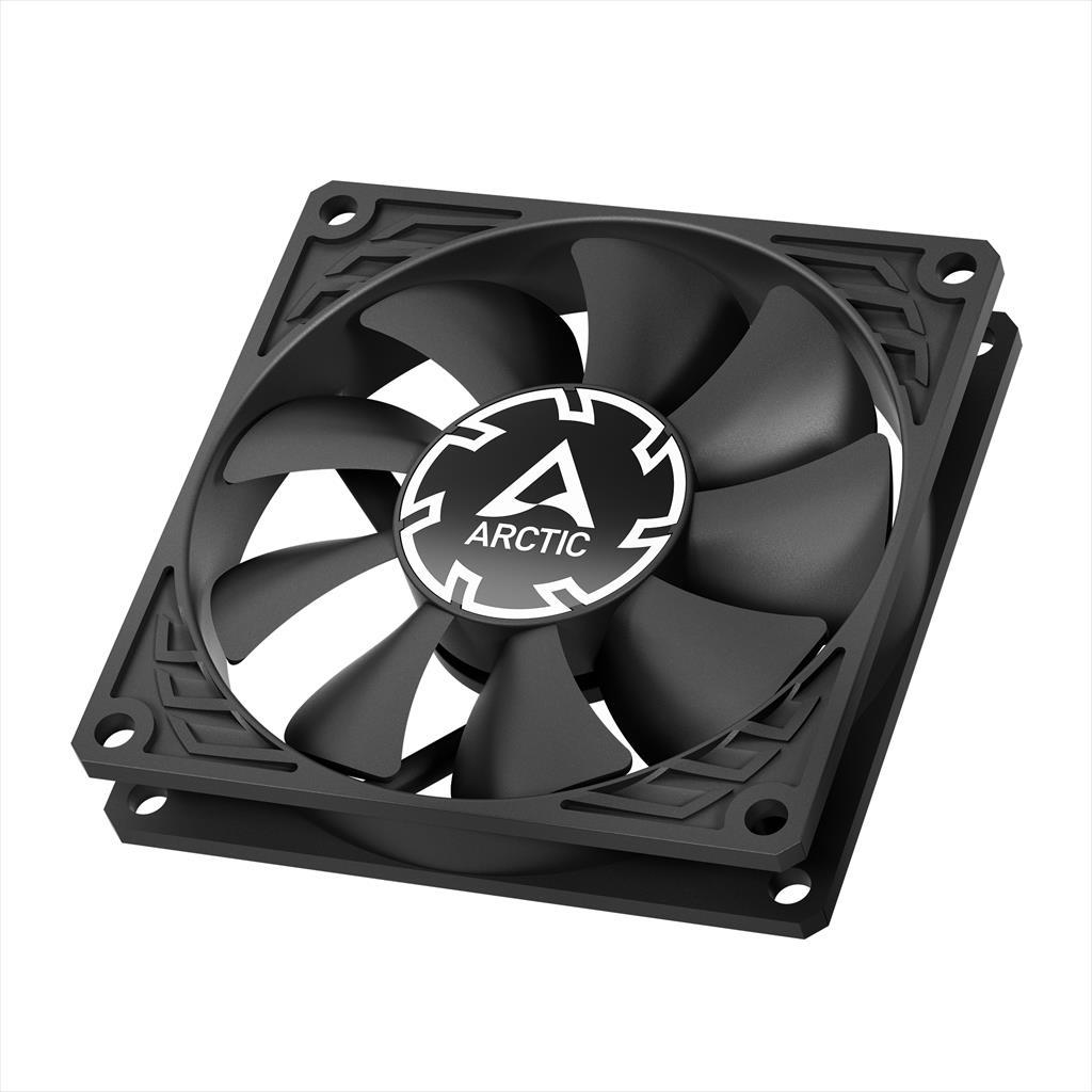 COOLERS CASE FAN 80mm ARCTIC P8 Slim PWM PST, 3000RPM, 4-pin BLACK ...