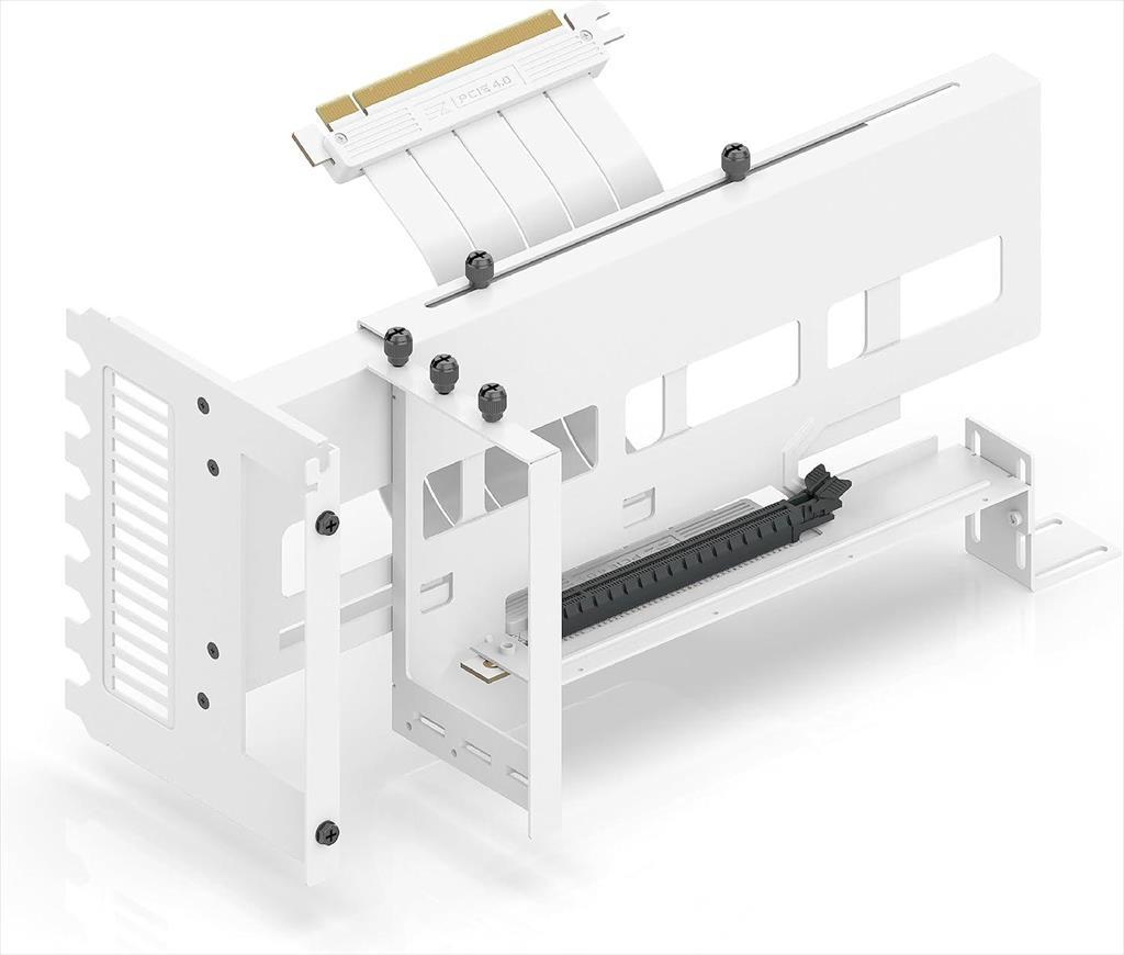 GPU VERTICAL BRACKET KIT EZDIY-FAB PCIe 16x Gen4 w/RISER CABLE 170mm ...