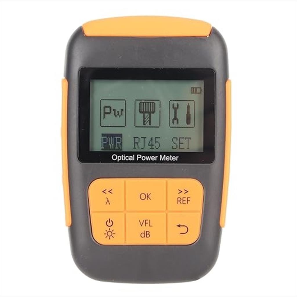 NET LAN OPTICAL POWER METER DIEWU TXJ010, FC / SC / ST connector, self ...