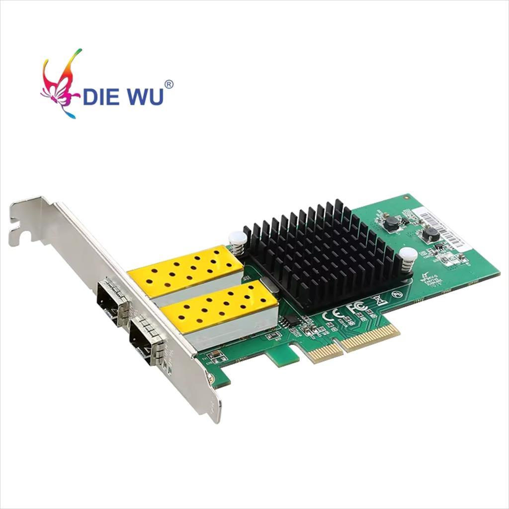 NET LAN PCIe SFP dual port 10/100/1000Mbs , DIEWU TXA067, Chipset ...