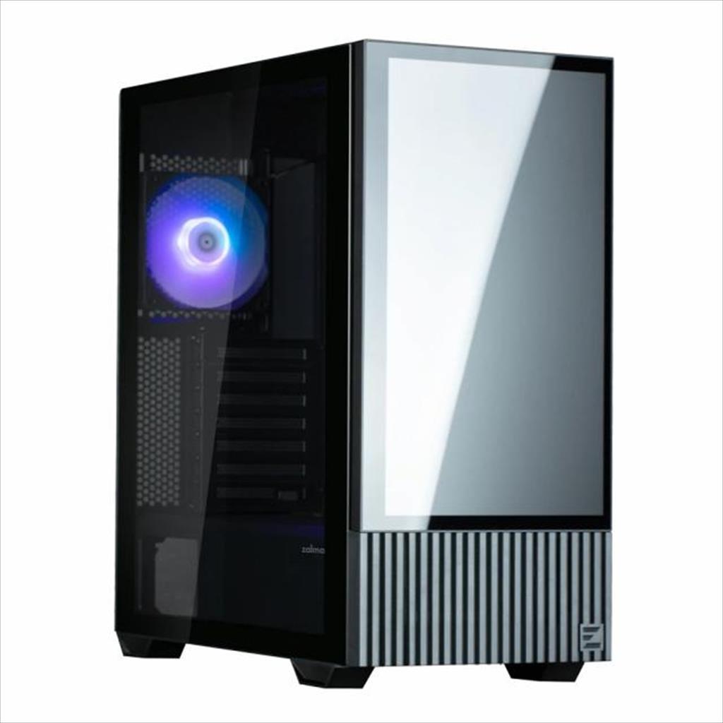 CASE ATX ZALMAN Z10 DS w/Display 15,6" FHD front panel w/WINDOW TG, 1x120mm ARGB fan, 2x120mm ...