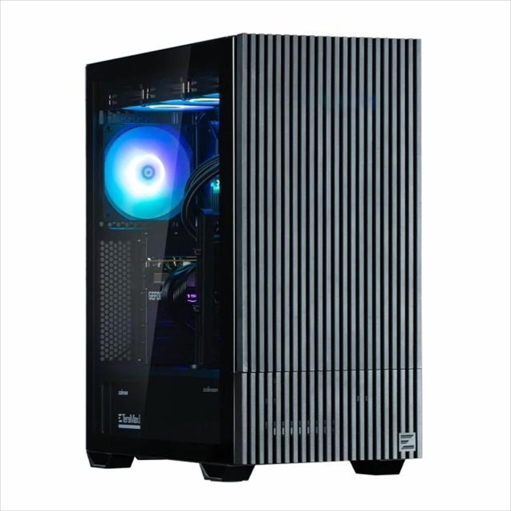 CASE ATX ZALMAN Z10 DS w/Display 15,6" FHD front panel w/WINDOW TG, 1x120mm ARGB fan, 2x120mm ...