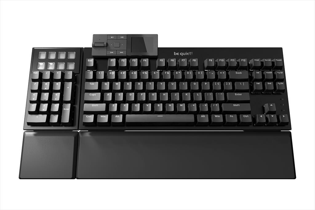 KEYBOARD MECHANICAL BE QUIET! DARK MOUNT SILENT MODULAR (hot-swappable ...