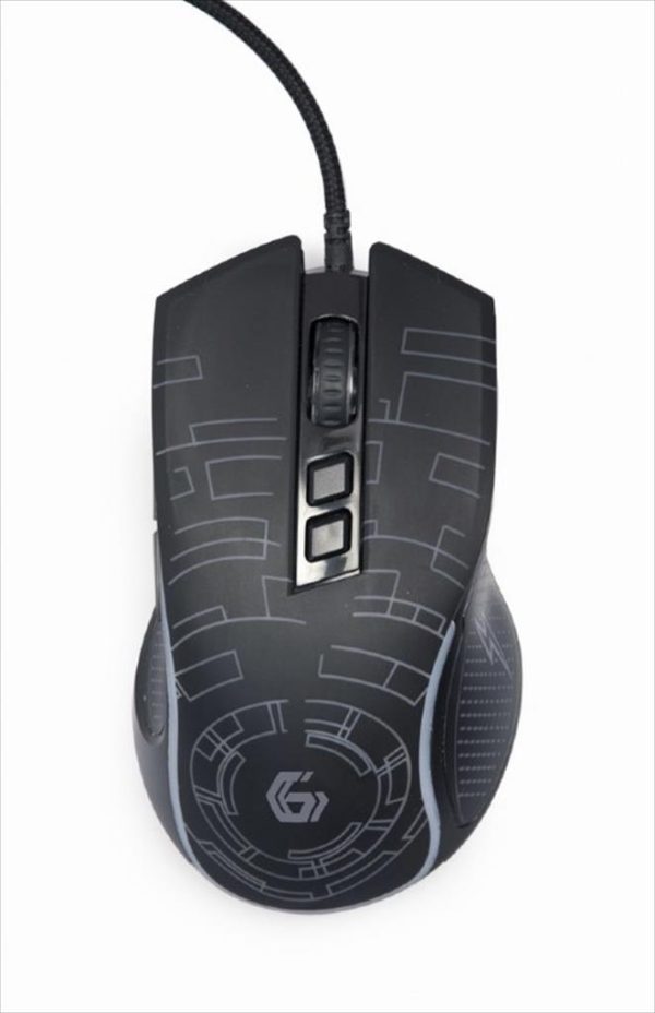 MOUSE WIRED GEMBIRD, Gaming Mouse, USB, RGB ambient light, 3600DPI ...
