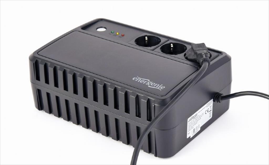 UPS 800VA/480W ENERGENIE, DESKTOP 800, w/ AVR, 3x (CEE 7/4), EG-UPS ...
