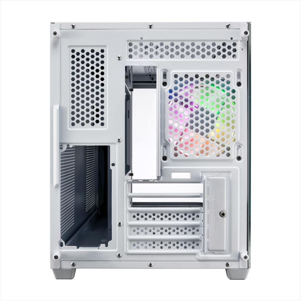 CASE FSP microATX Mid-Tower S380-WA, 2x120mm reverse PWM ARGB, 1xw120mm ...
