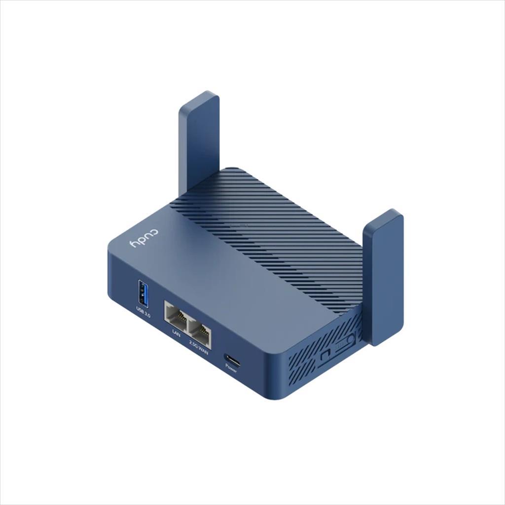 NET ROUTER WIRELESS DUAL BAND Wi-Fi 6 AX3000 CUDY TR3000, VPN TRAVEL w ...
